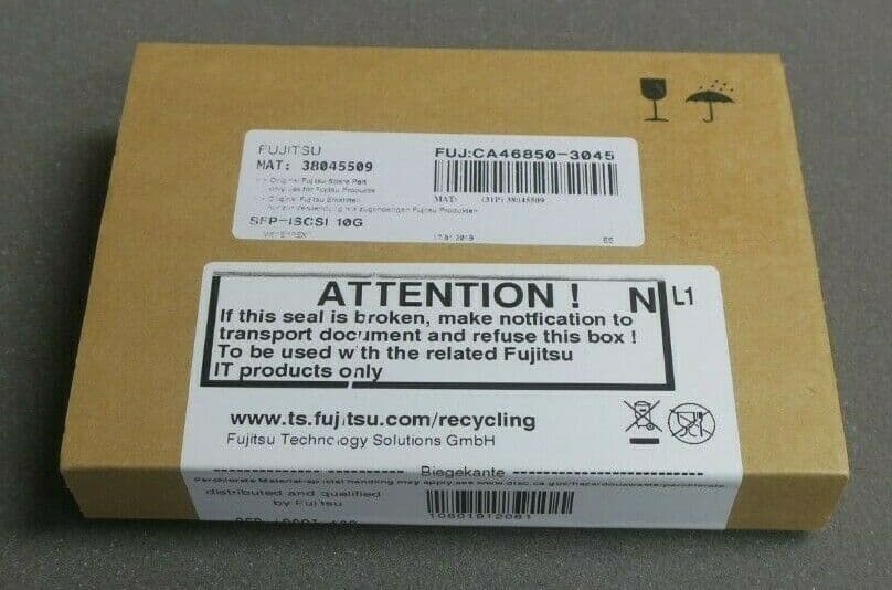 New Fujitsu 10Gb/s 10GBASE-SR SFP Transceiver Module SFP-ISCSI 10G ...