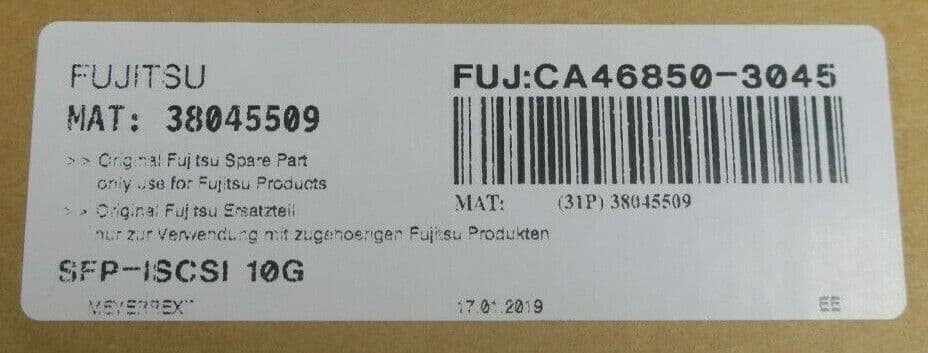 New Fujitsu 10Gb/s 10GBASE-SR SFP Transceiver Module SFP-ISCSI 10G ...