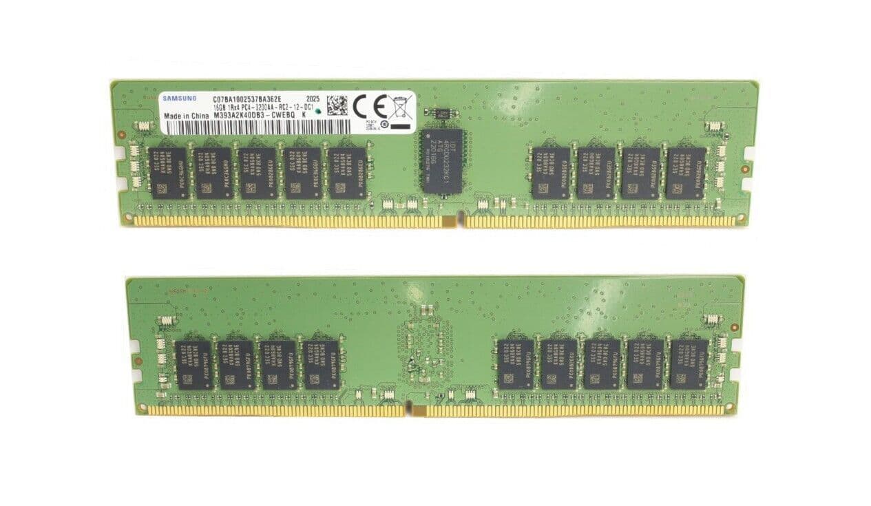 NEW Fujitsu 16GB 1Rx4 DDR4-3200 PC4-25600 ECC REG Server RAM S26361 ...