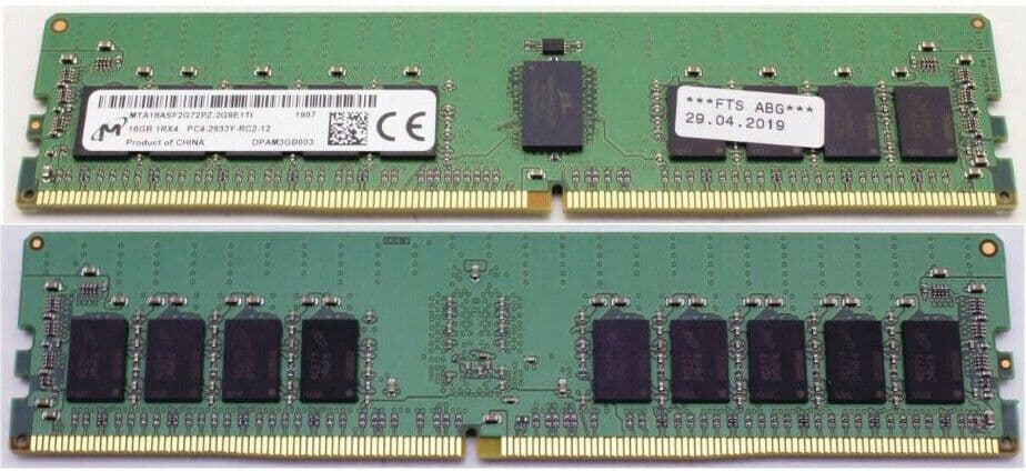 NEW Fujitsu 16GB 1X16GB 1RX4 DDR4-2933 R ECC S26461-F4083-L316 Server ...