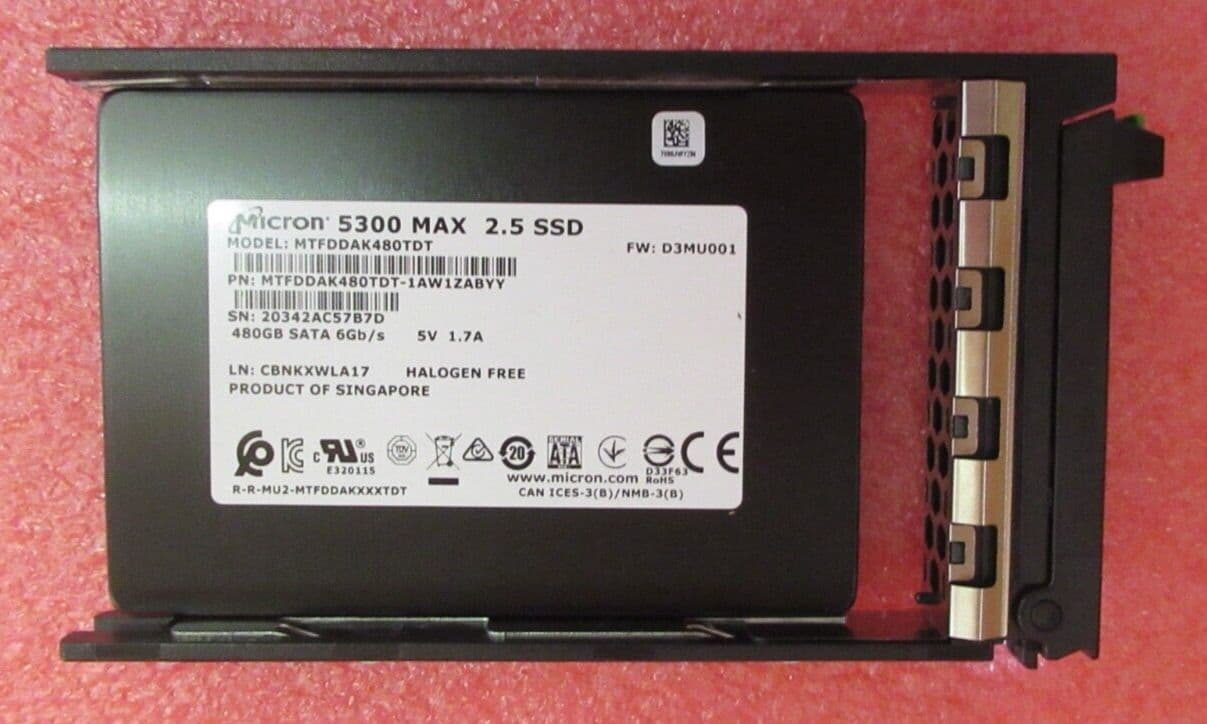 New Fujitsu 480GB 2 5-Inch 6Gb/s Solid State Drive SSD S26361-F5701-L480