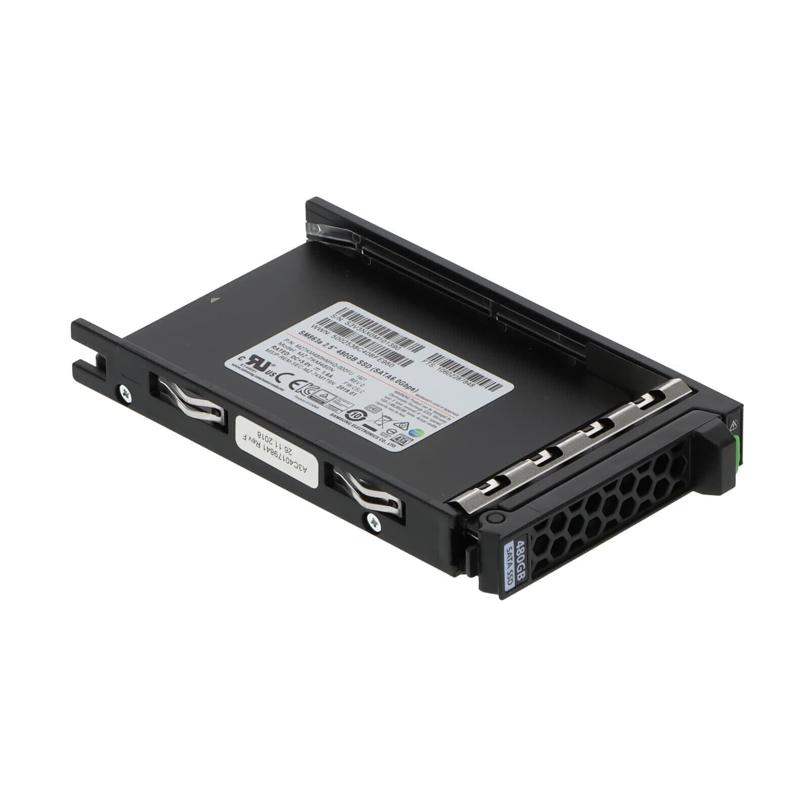 NEW Fujitsu 480GB SSD SATA 6G 2 5" Hot-Plug Solid State Drive S26361 ...