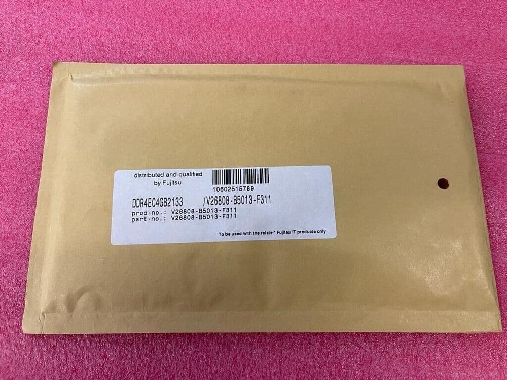 NEW Fujitsu 4GB 1Rx8 DDR4-2133 PC4-17000 ECC 288P UDIMM RAM V26808 ...