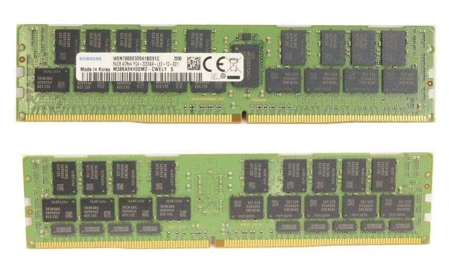 NEW Fujitsu 64GB 4Rx4 DDR4-3200 LRDIMM ECC Server Memory RAM S26361 ...