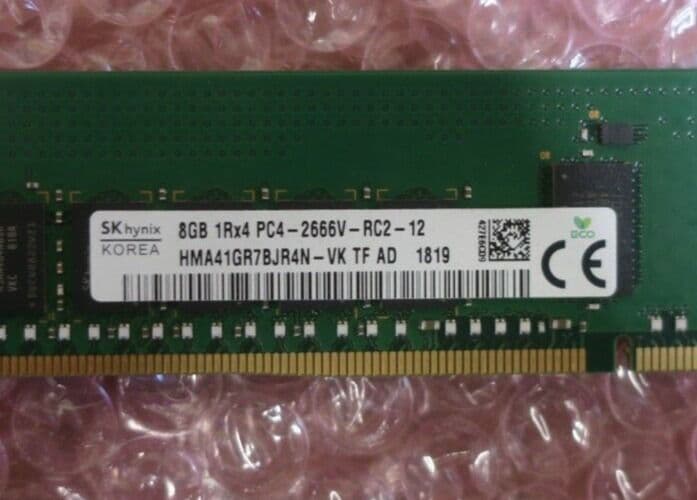 NEW Fujitsu 8GB 1Rx4 DDR4 PC4-2666V 288P ECC REG Server Memory S26361 ...