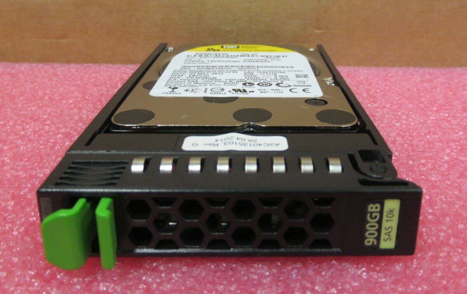 New Fujitsu 900GB 2 5" SAS 6GB/S 10K 32MB S26361-F4482-L190 HDD A3C40158071