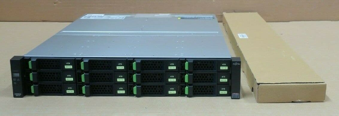 New Fujitsu Eternus CS800 S7 JBOD 12x 4TB HDD 1x IOM12G Module ETCS8 ...