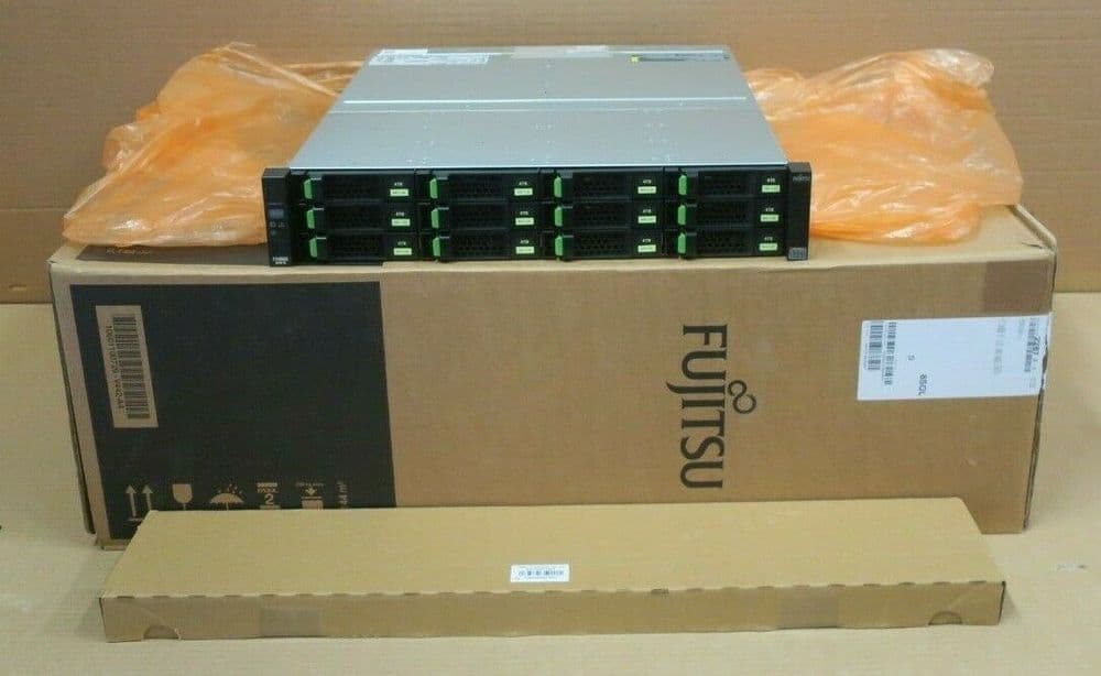 New Fujitsu Eternus CS800 S7 JBOD 12x 4TB HDD 1x IOM12G Module ETCS8 ...