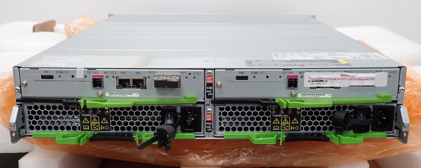 NEW Fujitsu Eternus DX60 S4 15x 900GB 15K HDD 24-Bay Disk Storage 2x ...