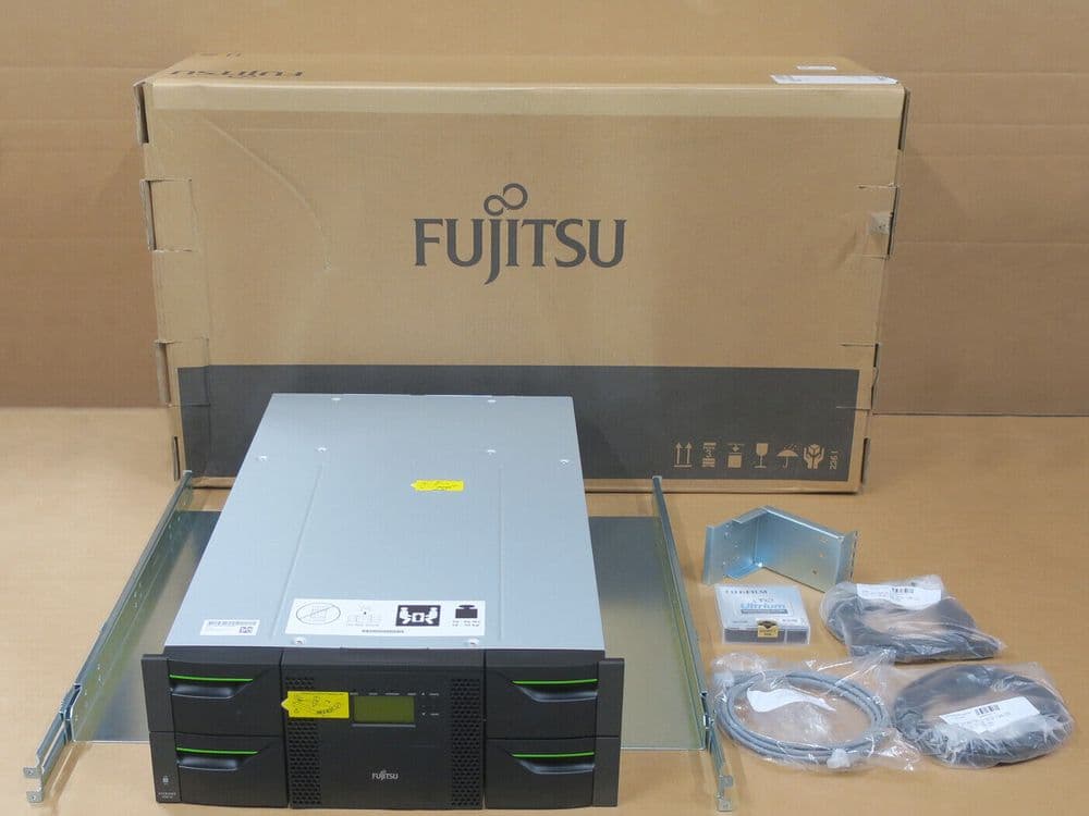 NEW Fujitsu Eternus LT60 S2 48-Slot Tape Library Auto Loader no tape drive