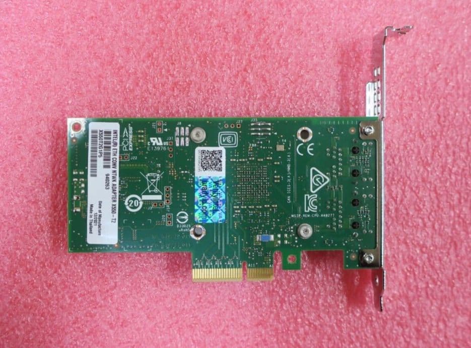 NEW Fujitsu Intel X550-T2 Dual Port 10GBASE-T Network Adapter S26461 ...