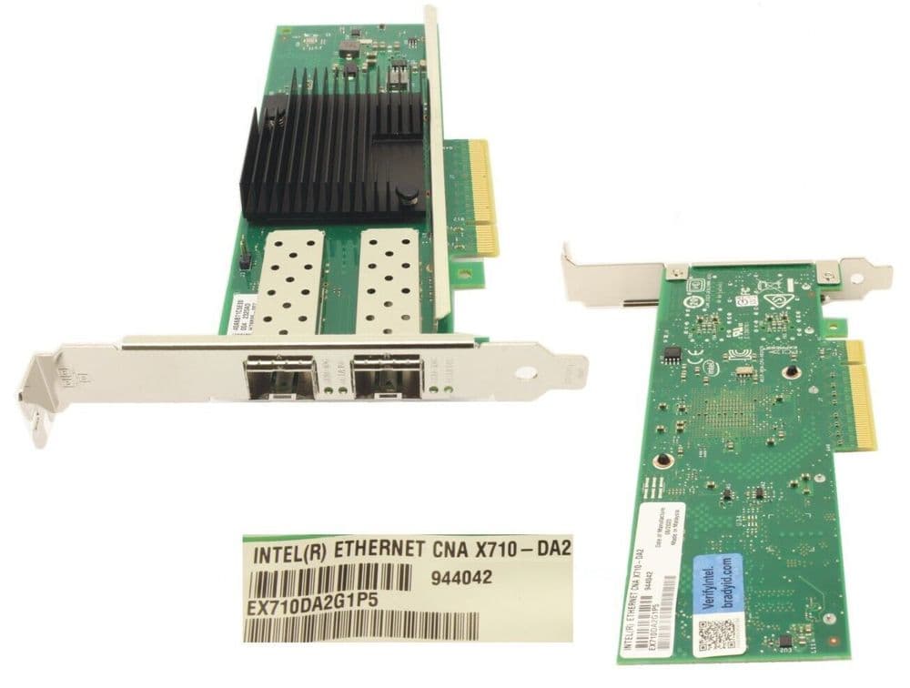 NEW Fujitsu Intel X710-DA2 Dual Port 10Gb SFP CNA S26361-F5851-L202 E202