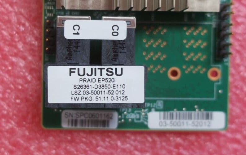 NEW Fujitsu PRAID EP520i 2GB 8Port SAS Modular RAID Controller S26361-D3850-L110