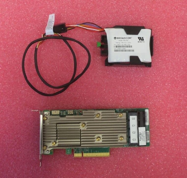 NEW Fujitsu PRAID EP540i SAS/SATA/NVMe 16-Port RAID Controller S26361 ...
