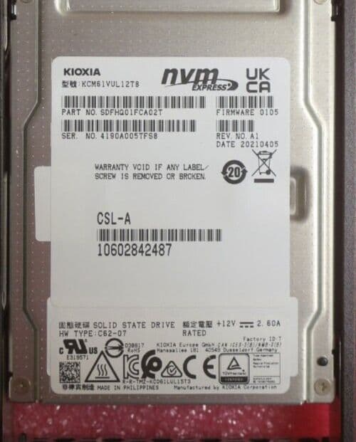 NEW Fujitsu Primergy 12 8TB MU PCIe 4 0 SFF 2 5& x22; NVME TLC SSD ...