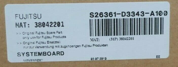 New Fujitsu Primergy CX2550 CX2570 M1 System Board Motherboard S26361 ...