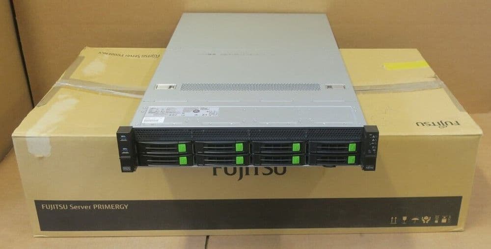 NEW Fujitsu Primergy GX2460 M1 2x AMD EPYC CPU 16-DIMM 8-Bay CTO 2U GPU ...