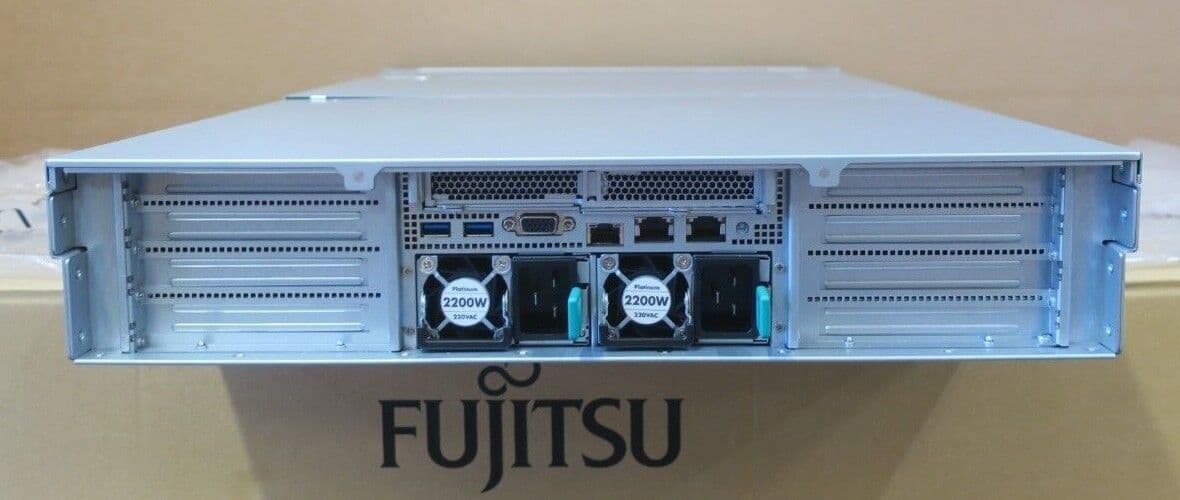 NEW Fujitsu Primergy GX2460 M1 2x AMD EPYC CPU 16-DIMM 8-Bay CTO 2U GPU ...
