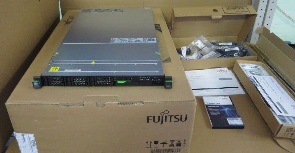NEW Fujitsu Primergy RX200 S7 1U Server 2 x 8-CORE XEON E5-2670 16Gb 2 ...