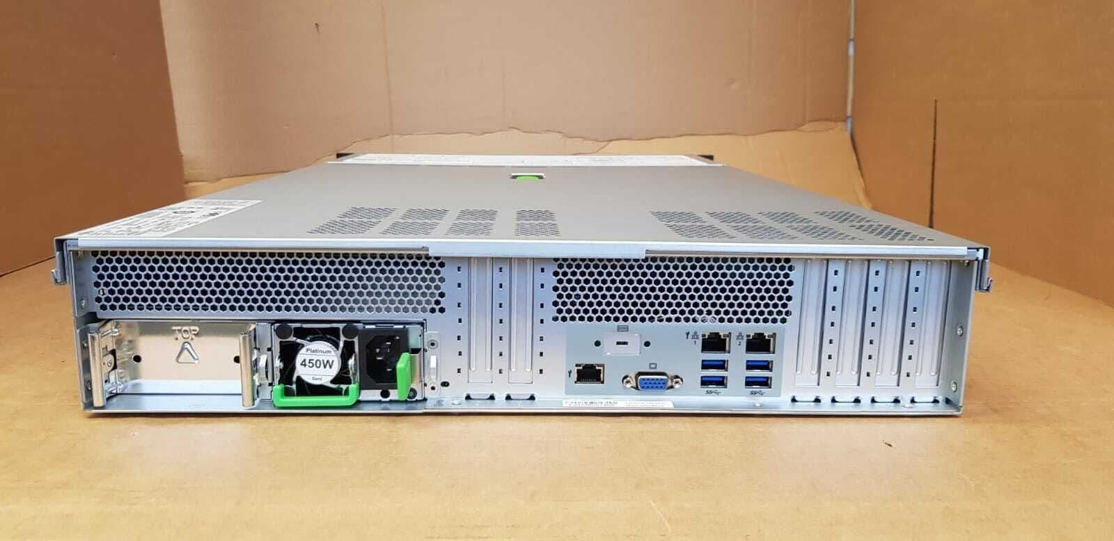 New Fujitsu Primergy RX2520 M5 8-Core Silver 4208 16GB Ram 8x 2 5" Bay ...