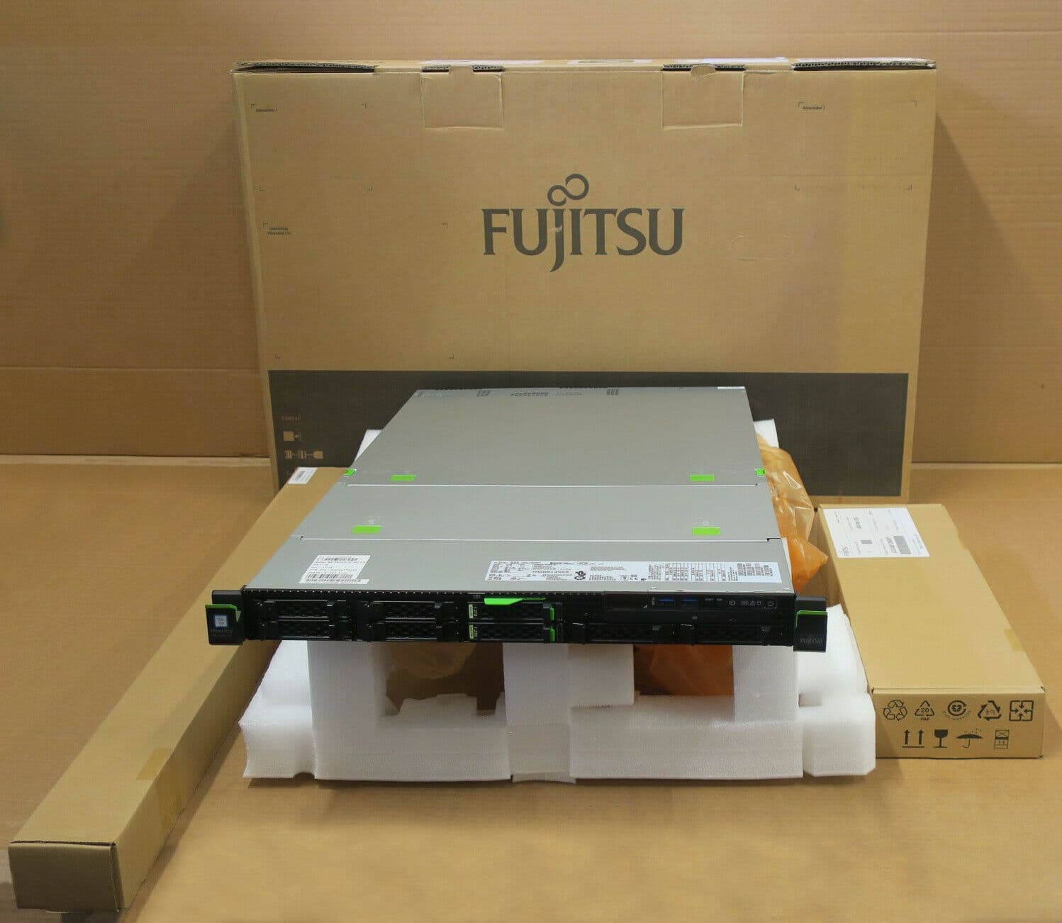 New Fujitsu Primergy RX2530 M2 8-Core E5-2620v4 2 1GHz 96GB 2x 1 2TB ...