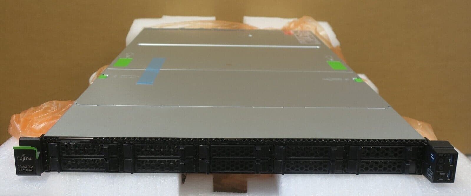 NEW Fujitsu Primergy RX2530 M6 Dual Scalable CPU 32-DIMM 10-Bay CTO 1U ...