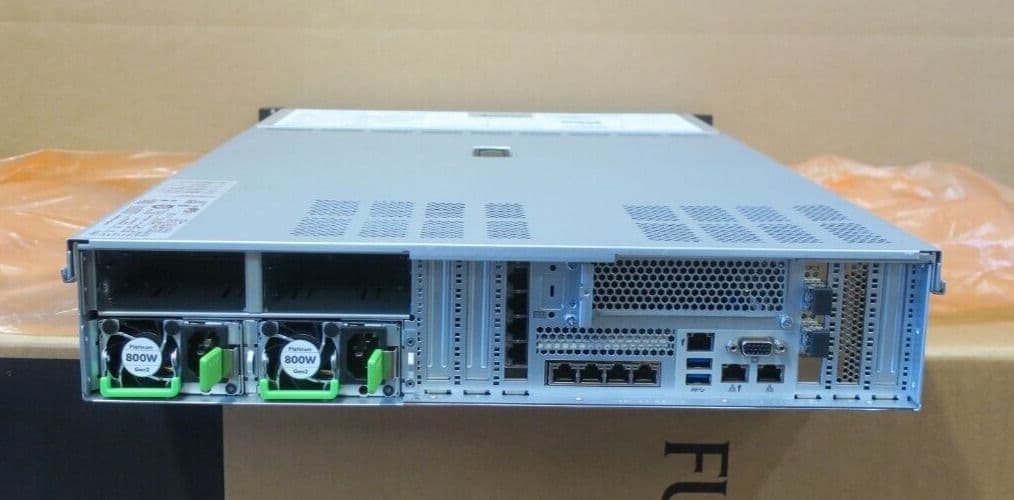 NEW Fujitsu Primergy RX2540 M5 2x 8C Silver 4215 64GB RAM 11x 6TB HDD ...