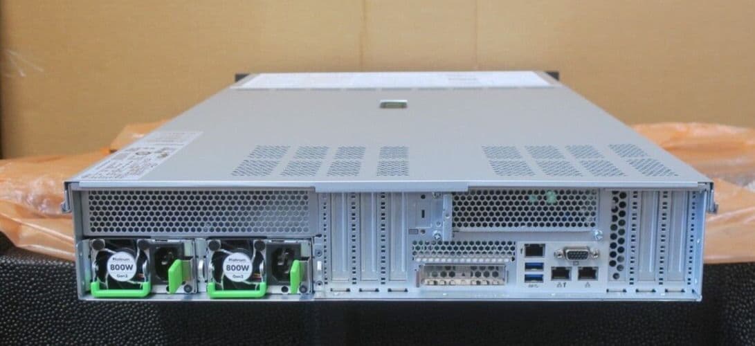 New Fujitsu Primergy RX2540 M5 6C Bronze 3204 64GB 2x 3 2TB 2x 750G ...