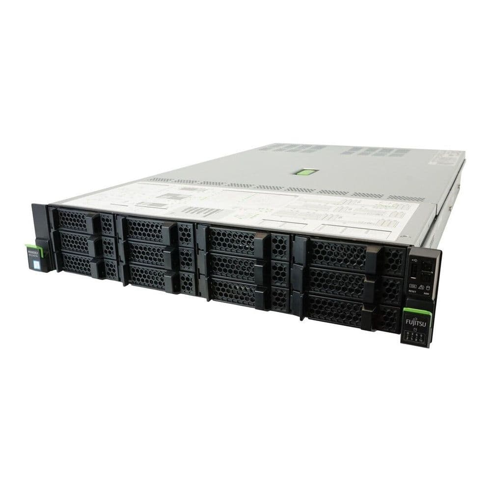 NEW Fujitsu Primergy RX2540 M5 Server 2x8C XEON SILVER 4215 7 44TB ...