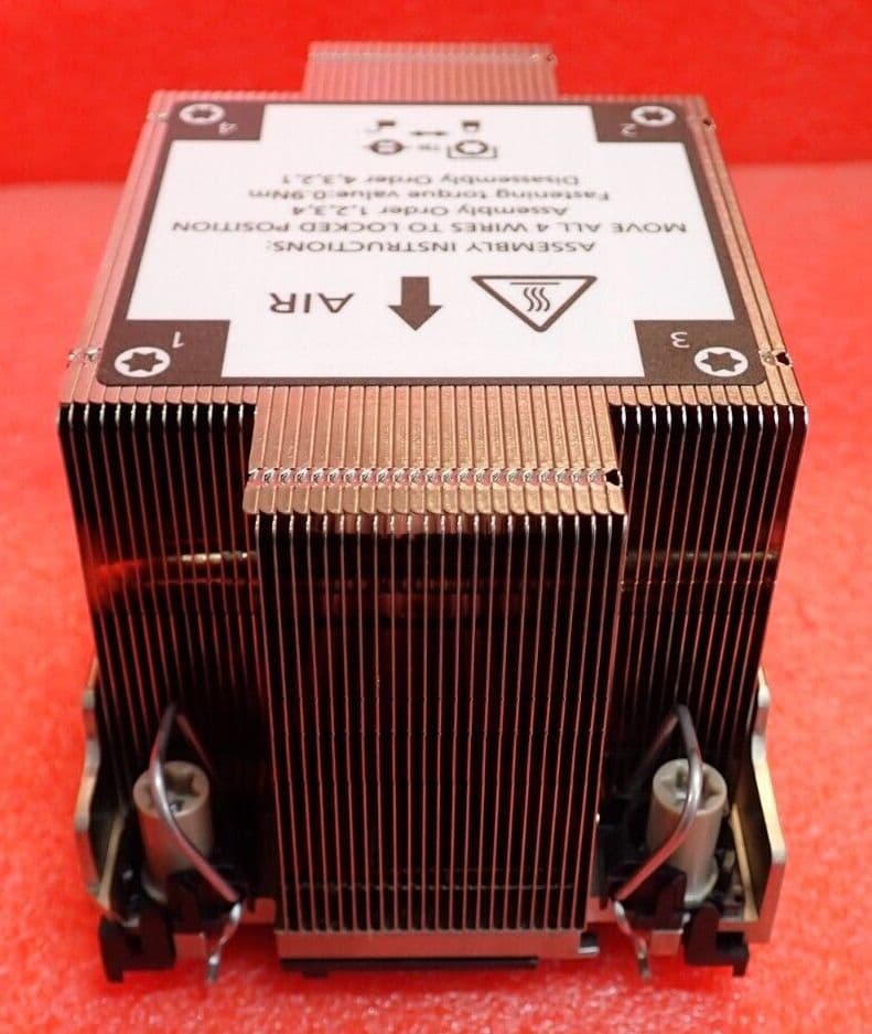 NEW Fujitsu Primergy RX2540 M6 2U Passive CPU Processor Heatsink ...