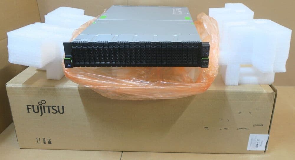 NEW Fujitsu Primergy RX2540 M6 2x 24C Gold 6336Y 128GB RAM 24x SFF Bay ...