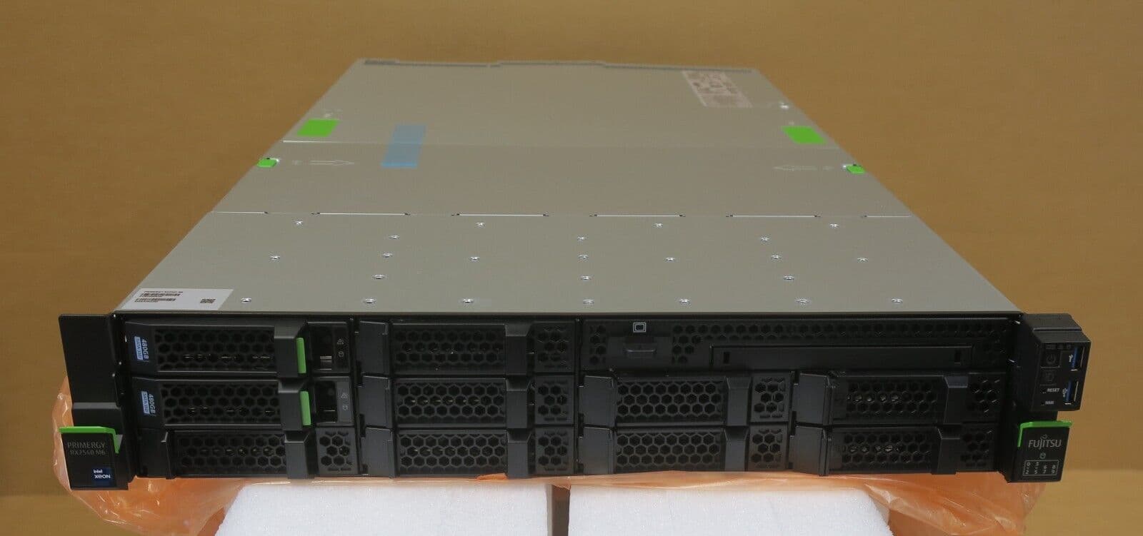 NEW Fujitsu Primergy RX2540 M6 2x 24C Gold 6342 256GB RAM 2x 480GB SSD ...