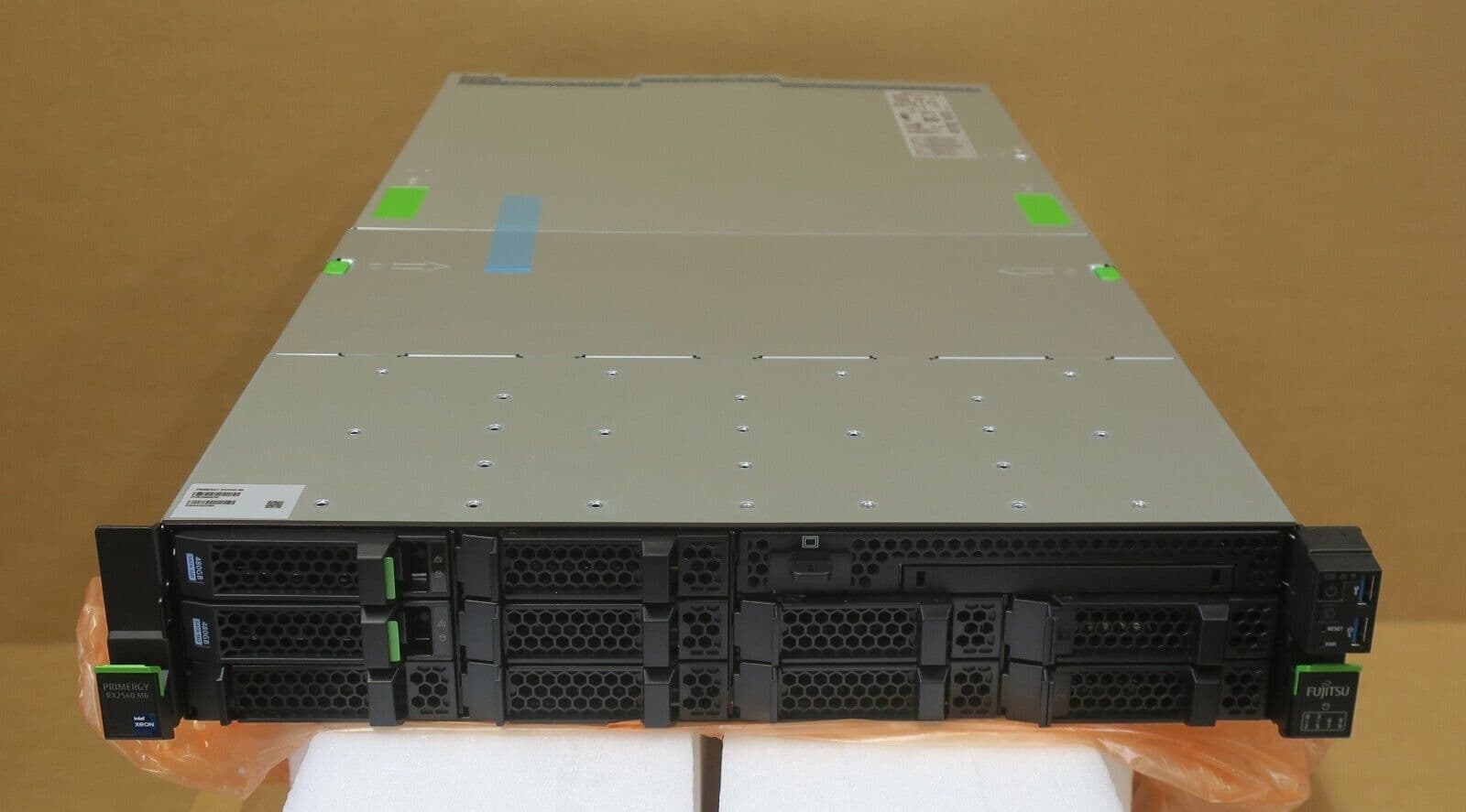 NEW Fujitsu Primergy RX2540 M6 2x 24C Gold 6342 256GB RAM 2x 480GB SSD ...