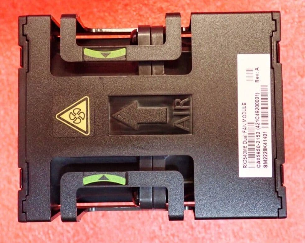 New Fujitsu Primergy RX2540 M6 Dual Rotor Fan 6076 Module CA05950-2152