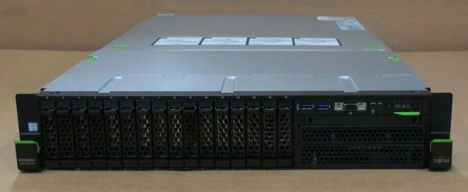 New Fujitsu Primergy RX4770 M4 CTO 4x CPU 48x DIMM Slot 16x 2 5" Bay 2U ...