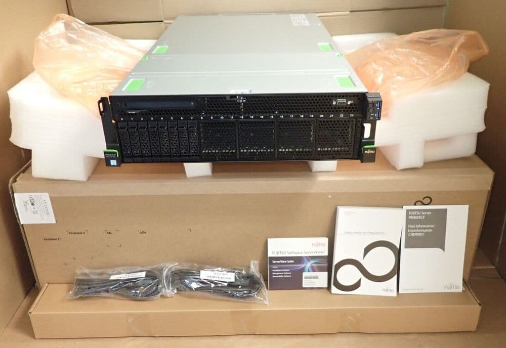 NEW Fujitsu Primergy RX4770 M6 4x 3rd Gen Scalable CPU 48-DIMM 8-Bay ...