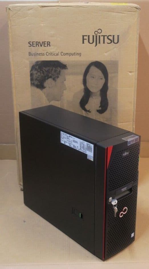 NEW Fujitsu Primergy TX1330 M4 Six-Core E-2136 16GB RAM 8x 2 5" Bay ...