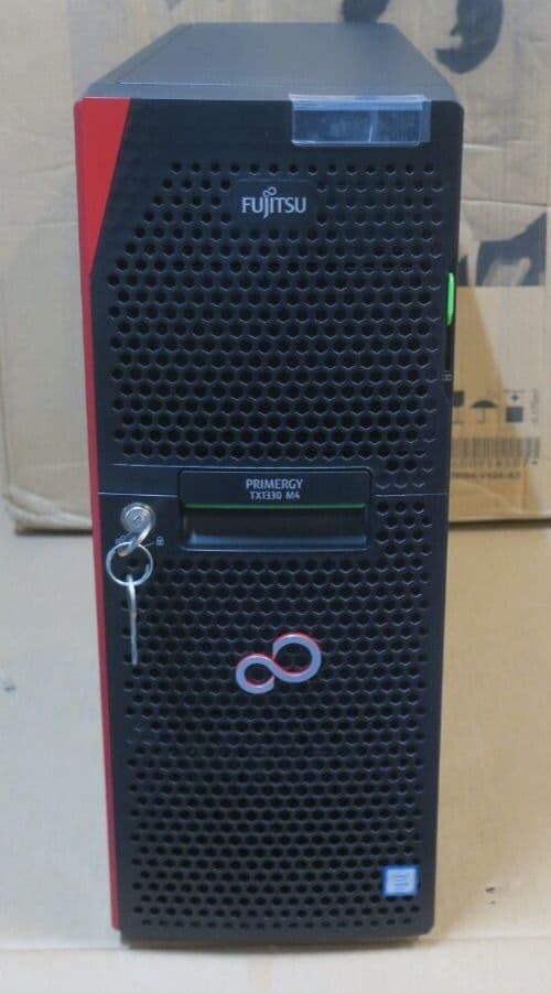 NEW Fujitsu Primergy TX1330 M4 Six-Core E-2136 16GB RAM 8x 2 5" Bay ...