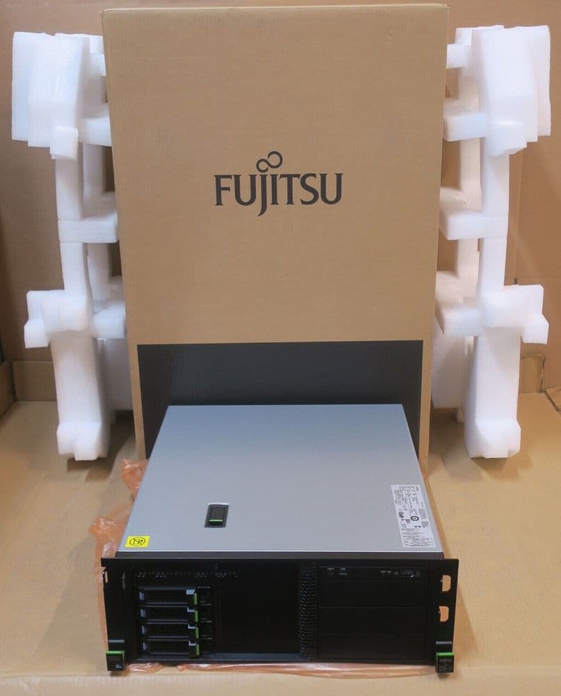 NEW Fujitsu Primergy TX1330 M5 8C E-2388G 64GB Ram 2 96TB Storage Rack ...