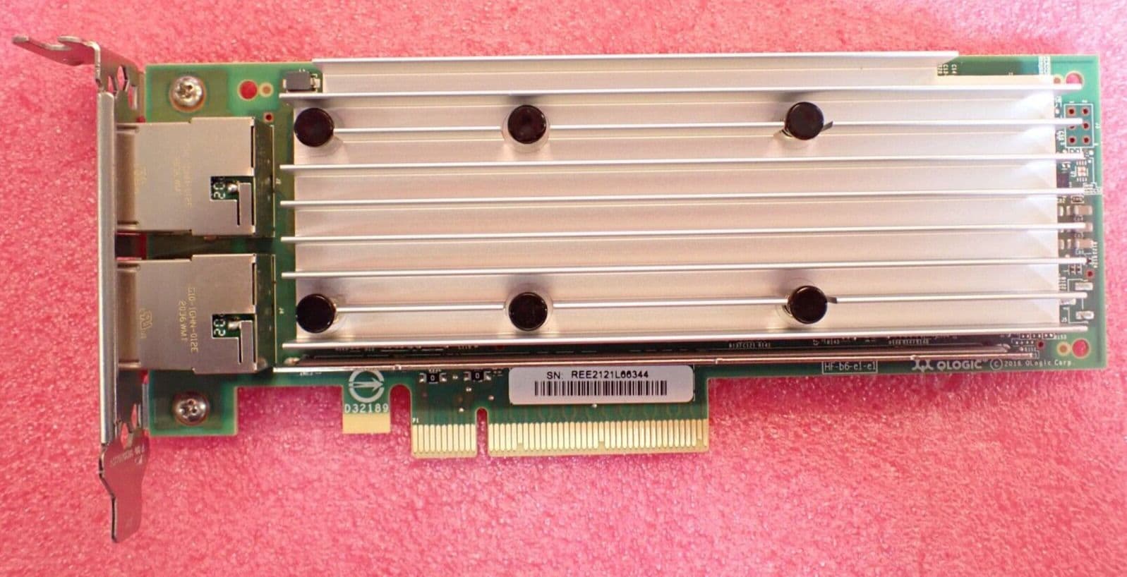 New Fujitsu QL41112HLRJ Dual Port 10GbE RJ45 Network Adapter S26361 ...