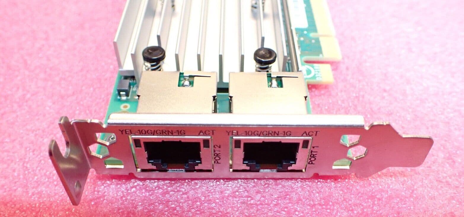 New Fujitsu QL41112HLRJ Dual Port 10GbE RJ45 Network Adapter S26361 ...