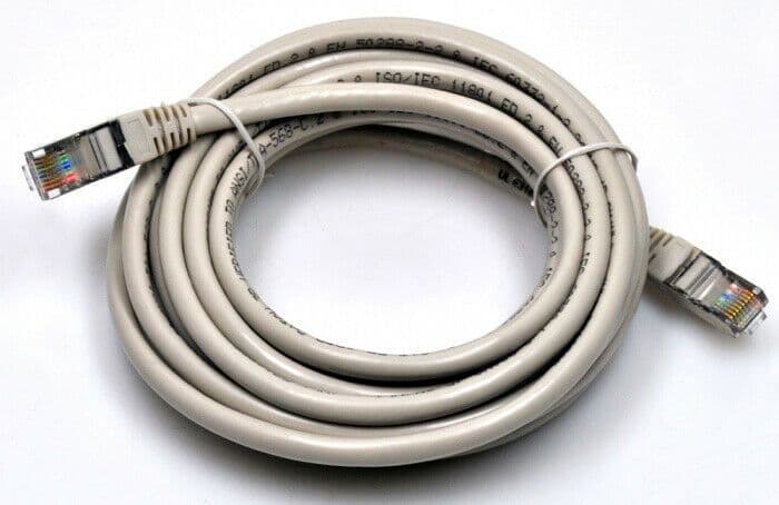 New Fujitsu RJ45 Grey CAT5E 5M LAN Ethernet Network Cable S26361-F3417-L505