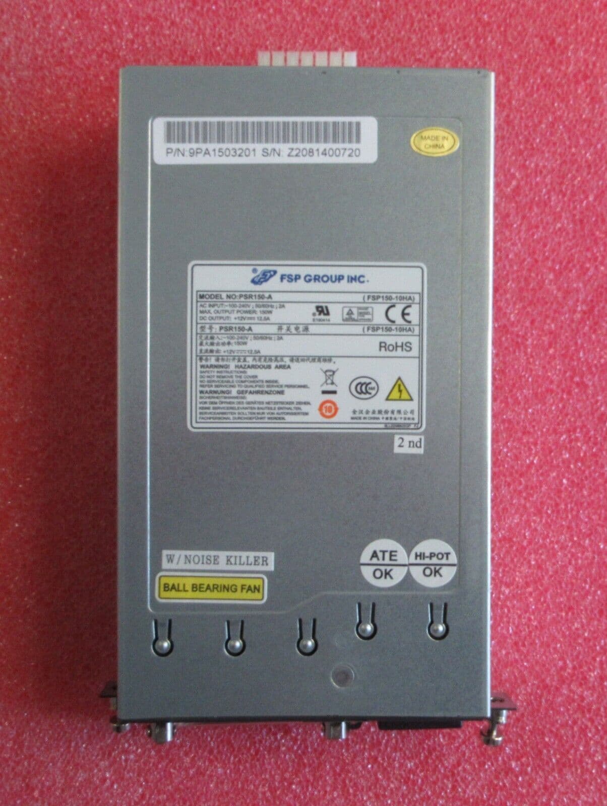 NEW HP 150W AC PSU Power Supply PSR150-A For HP A5500/5800 Switch JD362A