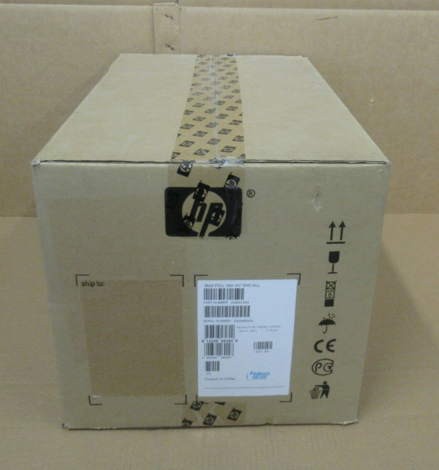 New HP 3 6kVA 16A High Voltage Modular PDU Power Distribution Unit ...