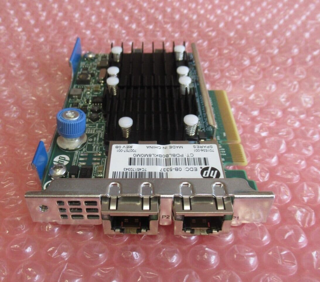 New HP 533FLR-T 700759-B21 701534-001 700757-001 2-Port 10Gb FlexFabric ...