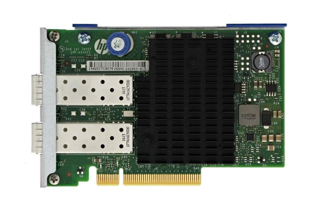 NEW HP 560FLR-SFP Dual Port 10Gb SFP FlexiLOM Network Daughter Card ...