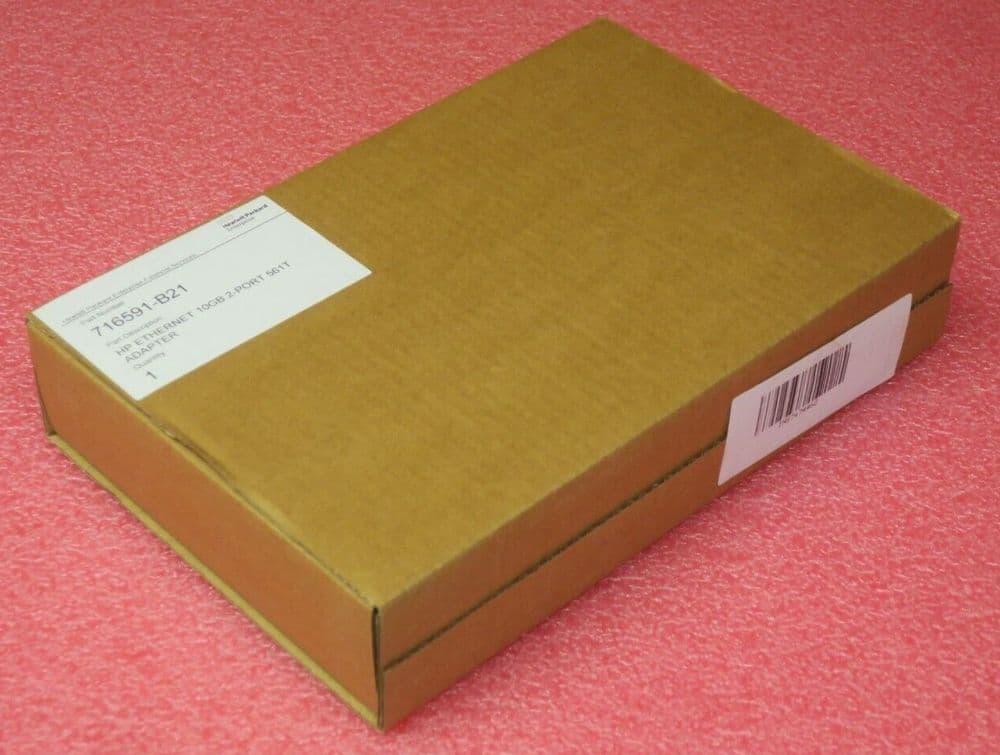 NEW HP 561T 10Gb 2-Port Ethernet Network 10GBASE-T Adapter 717708-001 ...