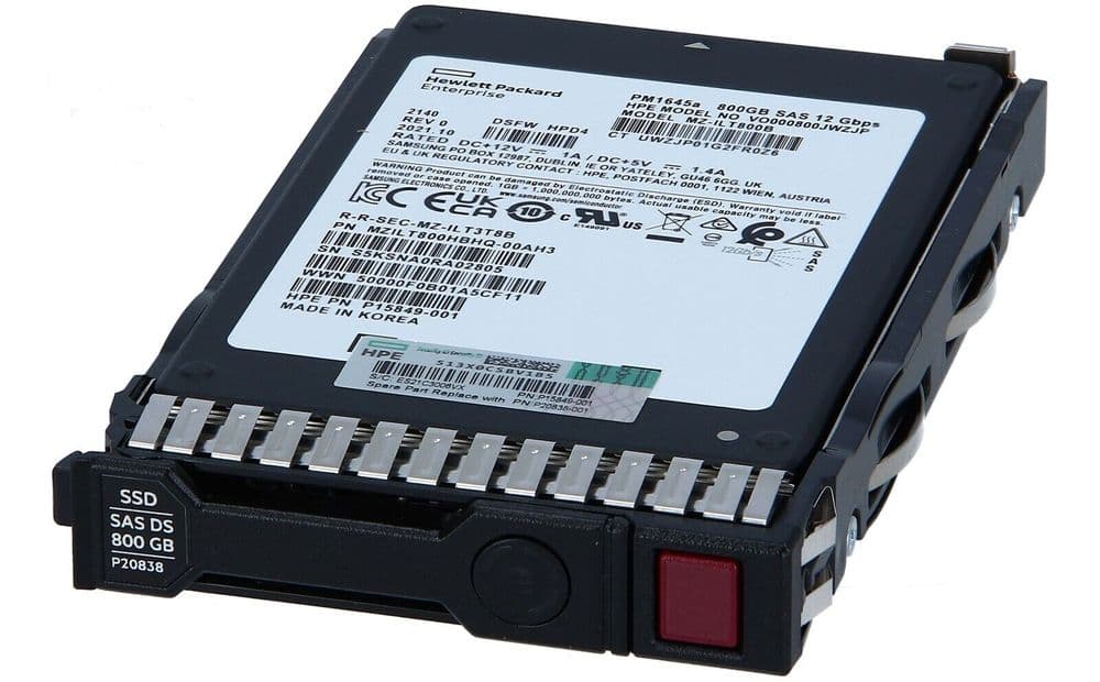 NEW HP 800GB SAS 12G MU 2 5" Hot-Plug SSD P15849-001 P20838-001 For G8 ...