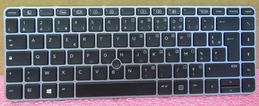 New HP Backlit Keyboard Assembly French Keyboard EliteBook 840 G3 ...