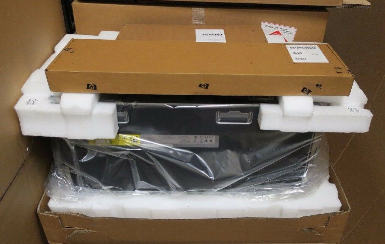 New HP BladeSystem C7000 Gen2 16x Blade Slot Chassis Enclosure BP386A 6PSU